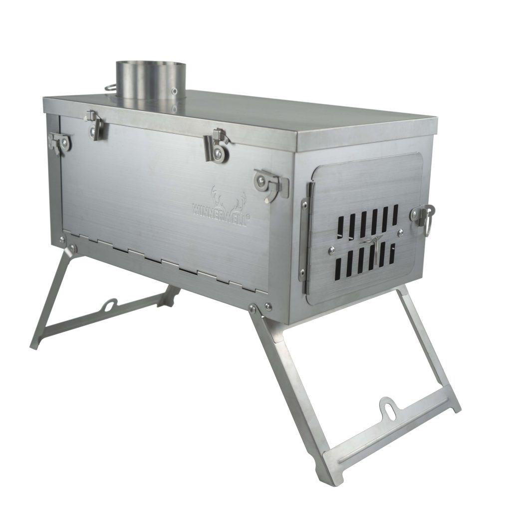 Titanium Camping Stoves: The Backpack & Fastfold. Buy now!