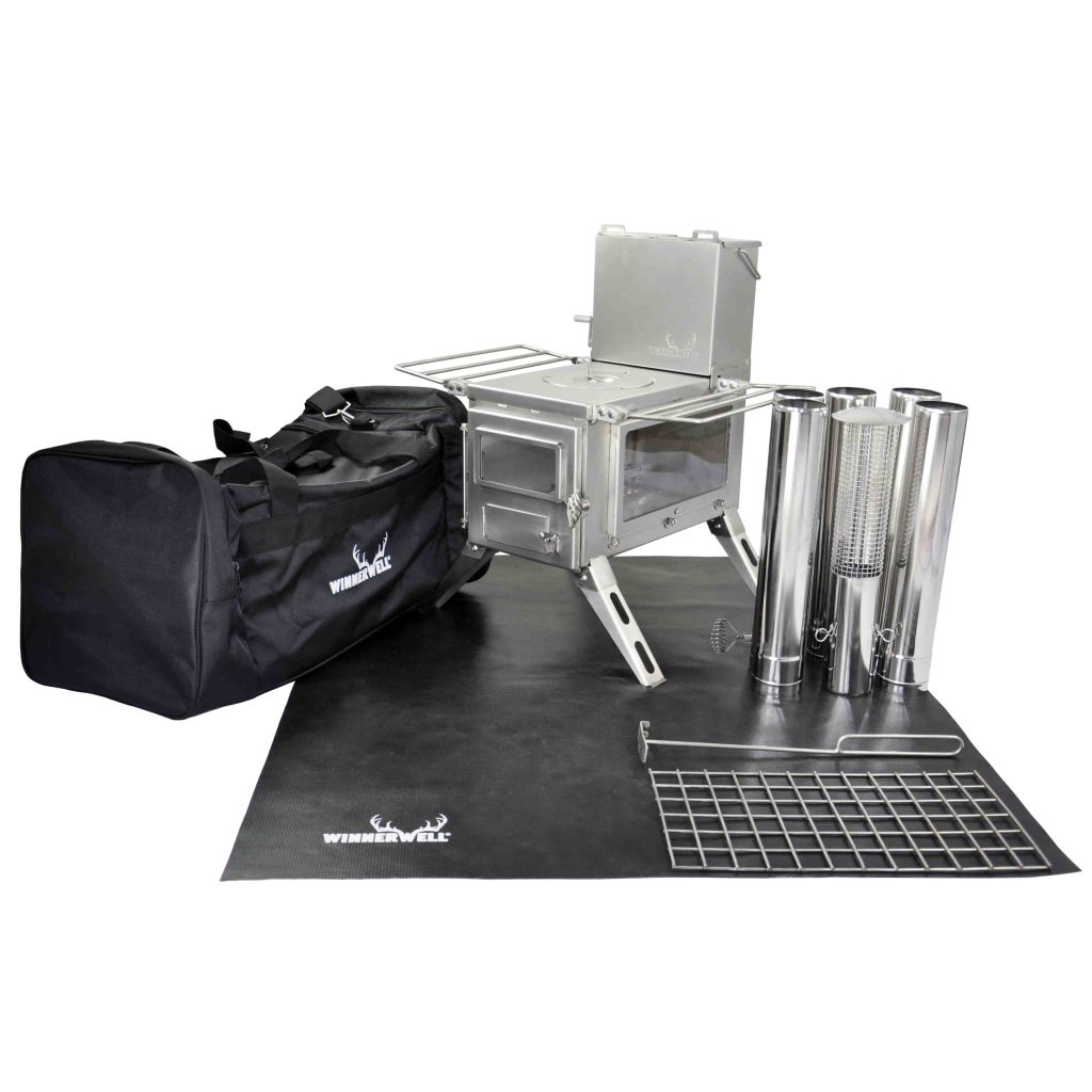 Winnerwell Nomad View M-sized Camping Stove Package