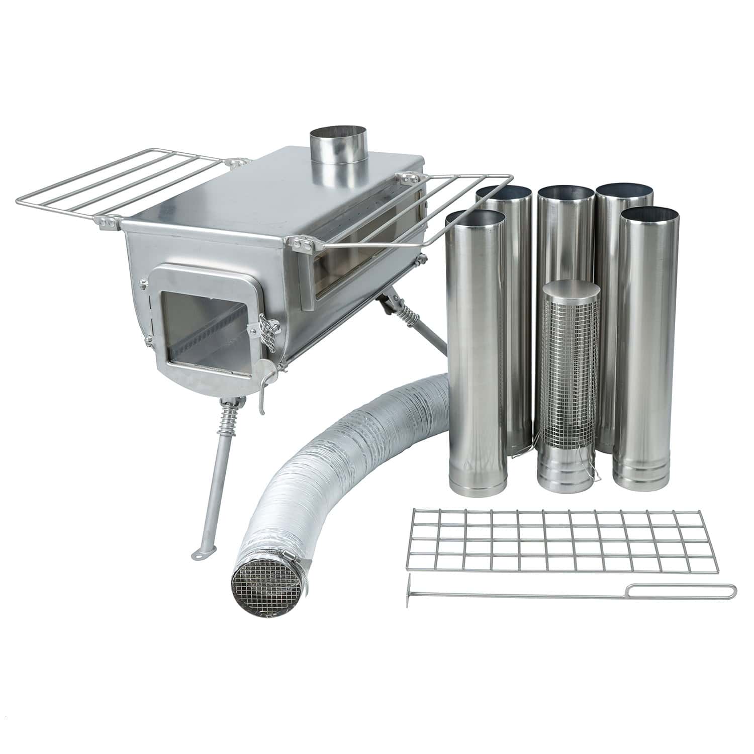 Woodlander PLUS Double View External Air L Stove