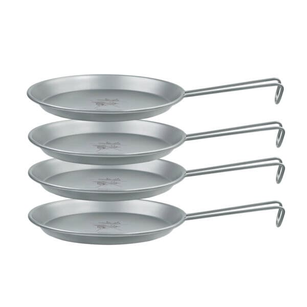 Stainless Steel Plate 4-piece Family Set - WinnerWell