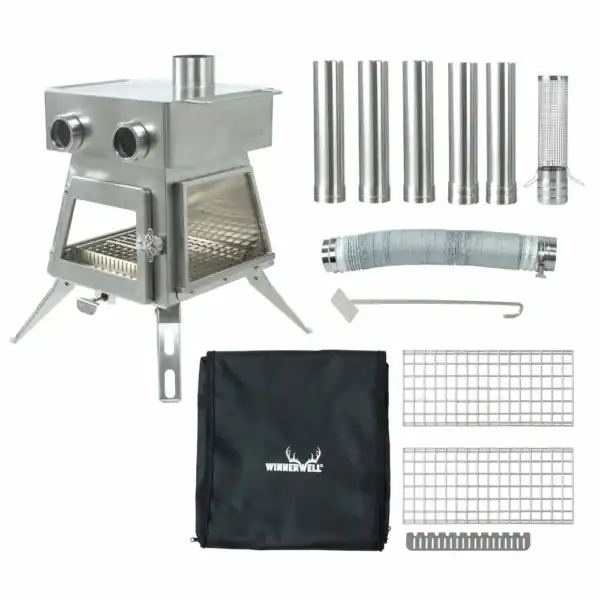 Winnerwell® Marsfire External Air Wood Burning Tent Stove