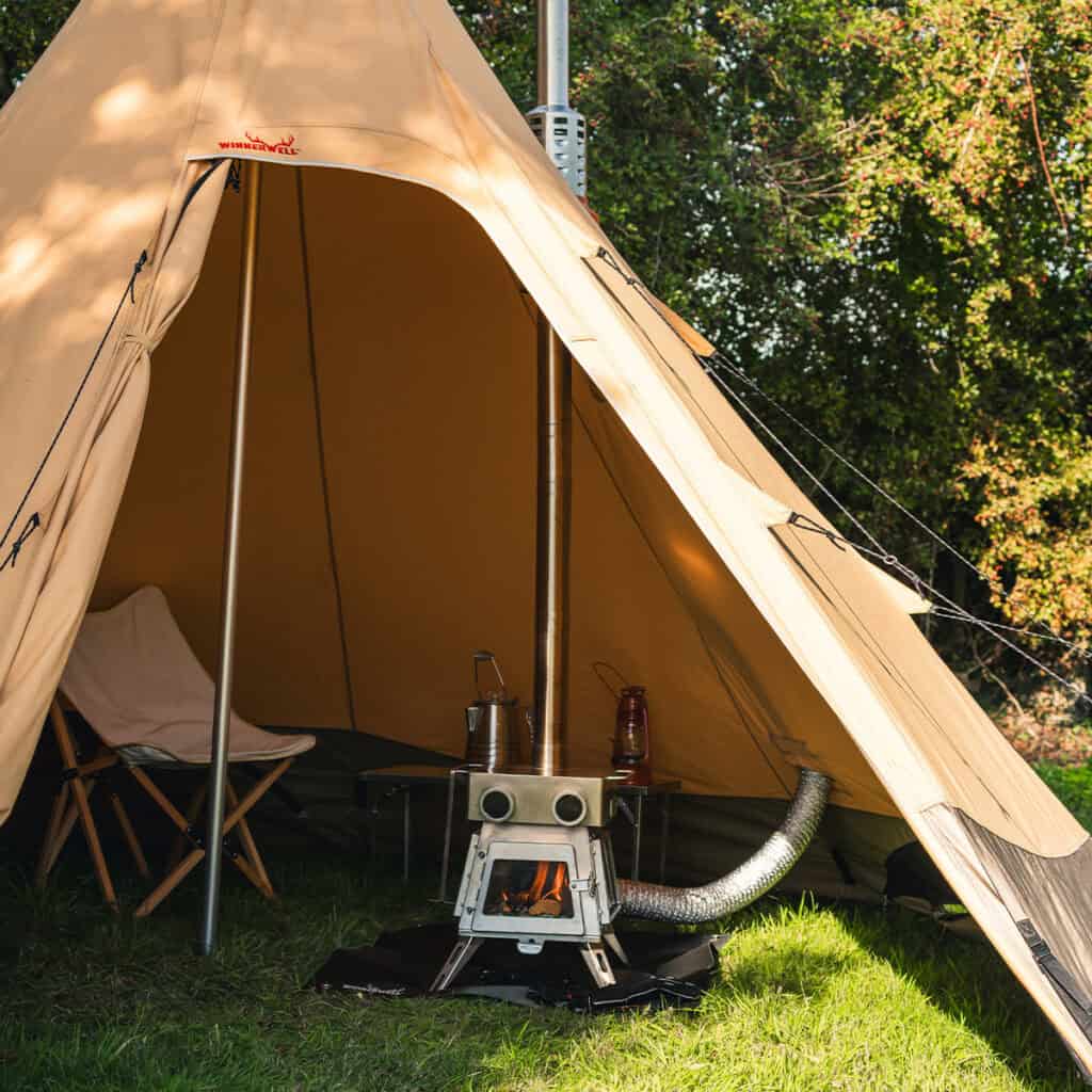 Winnerwell® Marsfire External Air Wood Burning Tent Stove